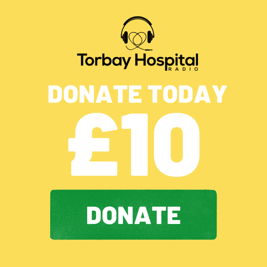 £10 Donation – Torbay Hospital Radio